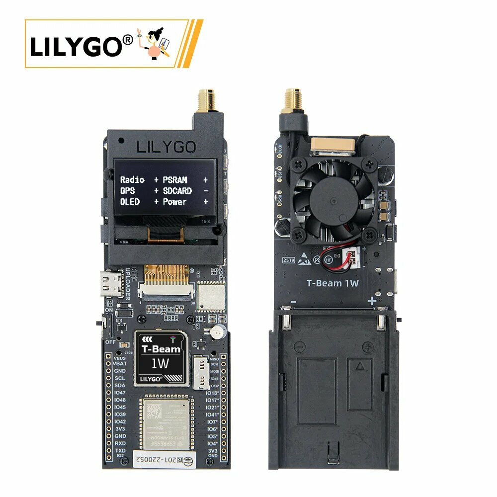 LILYGO T-Beam 1W ESP32-S3 LoRa 433 МГц