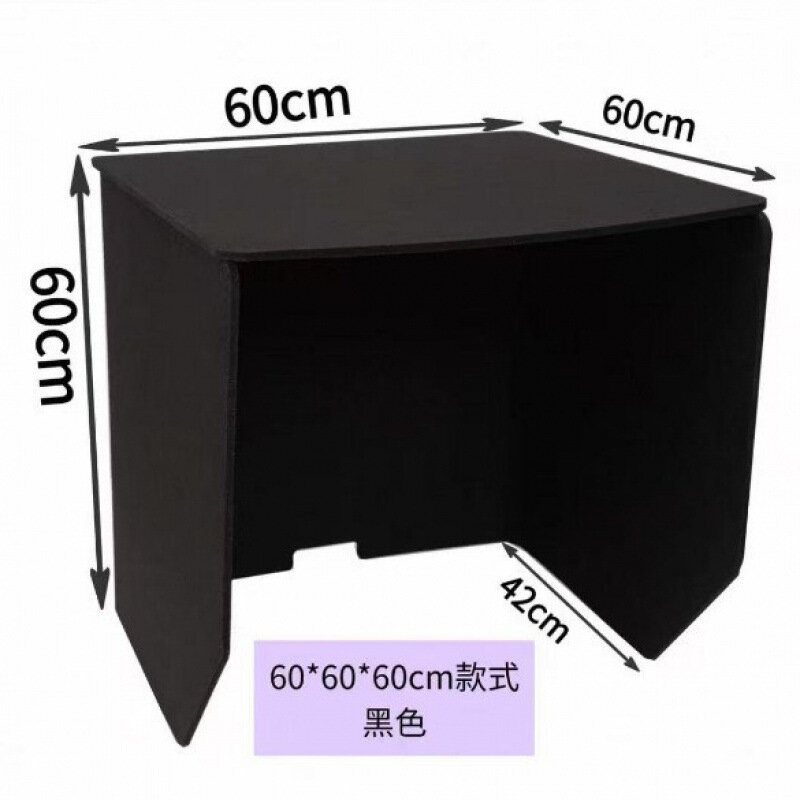 Полиэстеровая офисная звукоизоляционная перегородка для рабочего стола, складная перегородка для студентов, звукопоглощающая