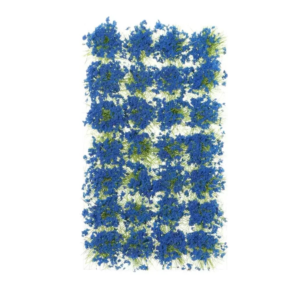 Синий цветочный кластер из смолы, Color: B-blue