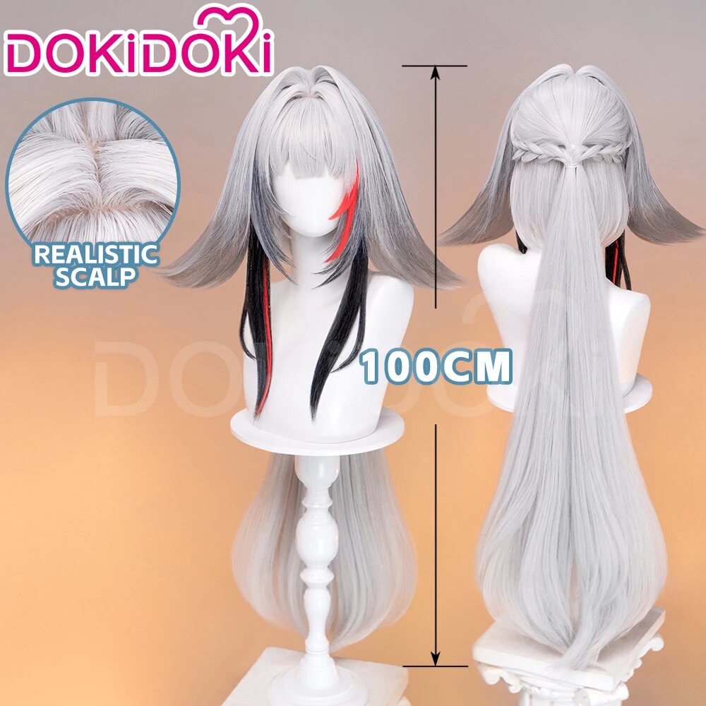 Женский парик Ye Shunguang Dialyn белый-коричневый Silvery White Wig, PRE-SALE