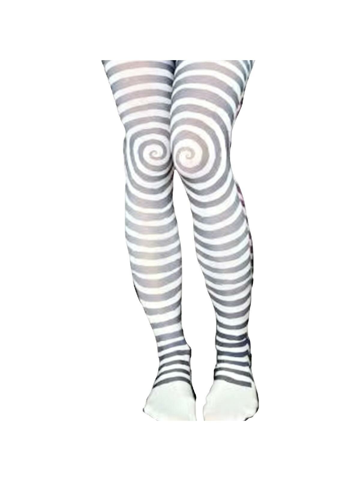 Женские японские готические колготки с узором