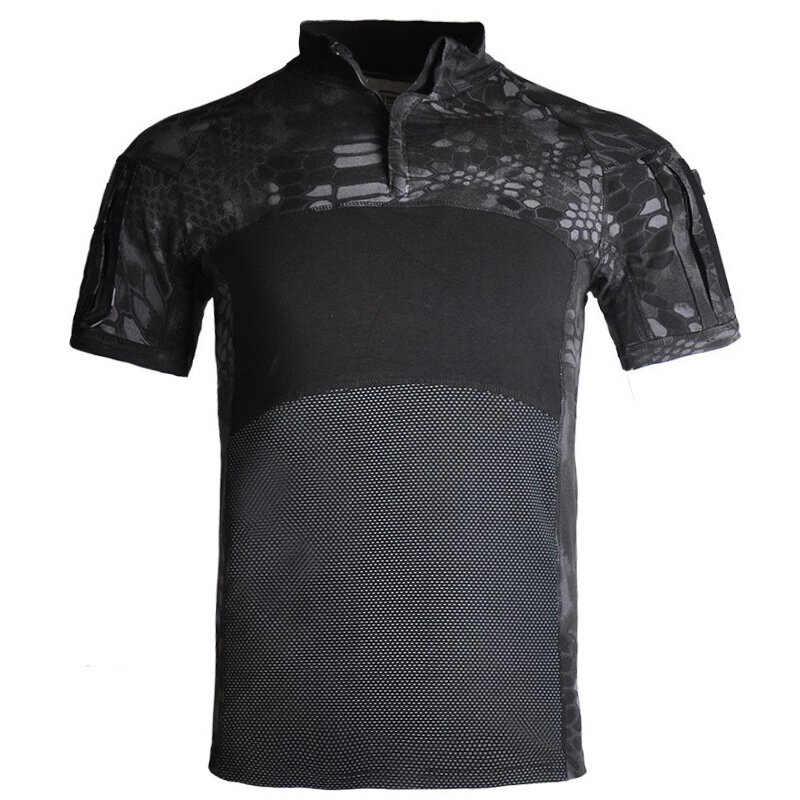 Горячая распродажаПроизводитель Hanye, оптовый агент, камуфляжный костюм лягушки, короткий рукав, тренировочный костюм, американский стиль, костюм лягушки, тренировочный костюм, короткий рукав, верх костюма лягушки