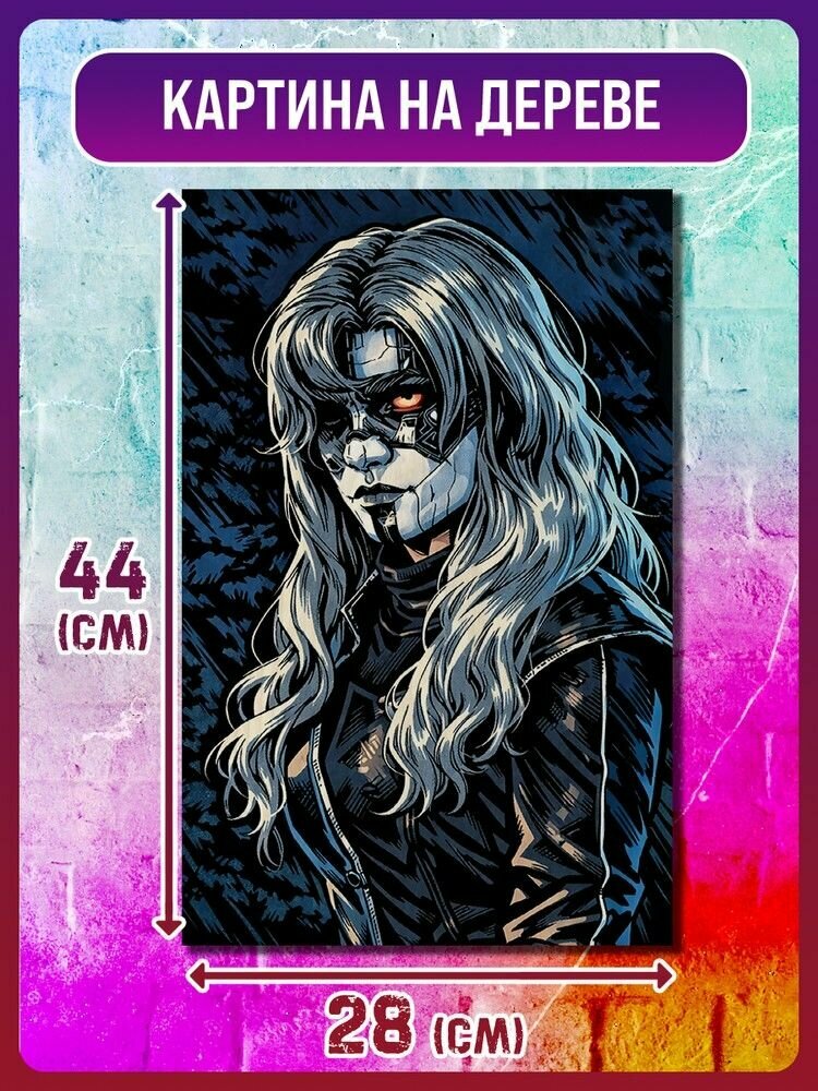 Картина интерьерная на дереве игра Claire Obscure Expedition 33 (Алисия, Экспедиция) - 52512283