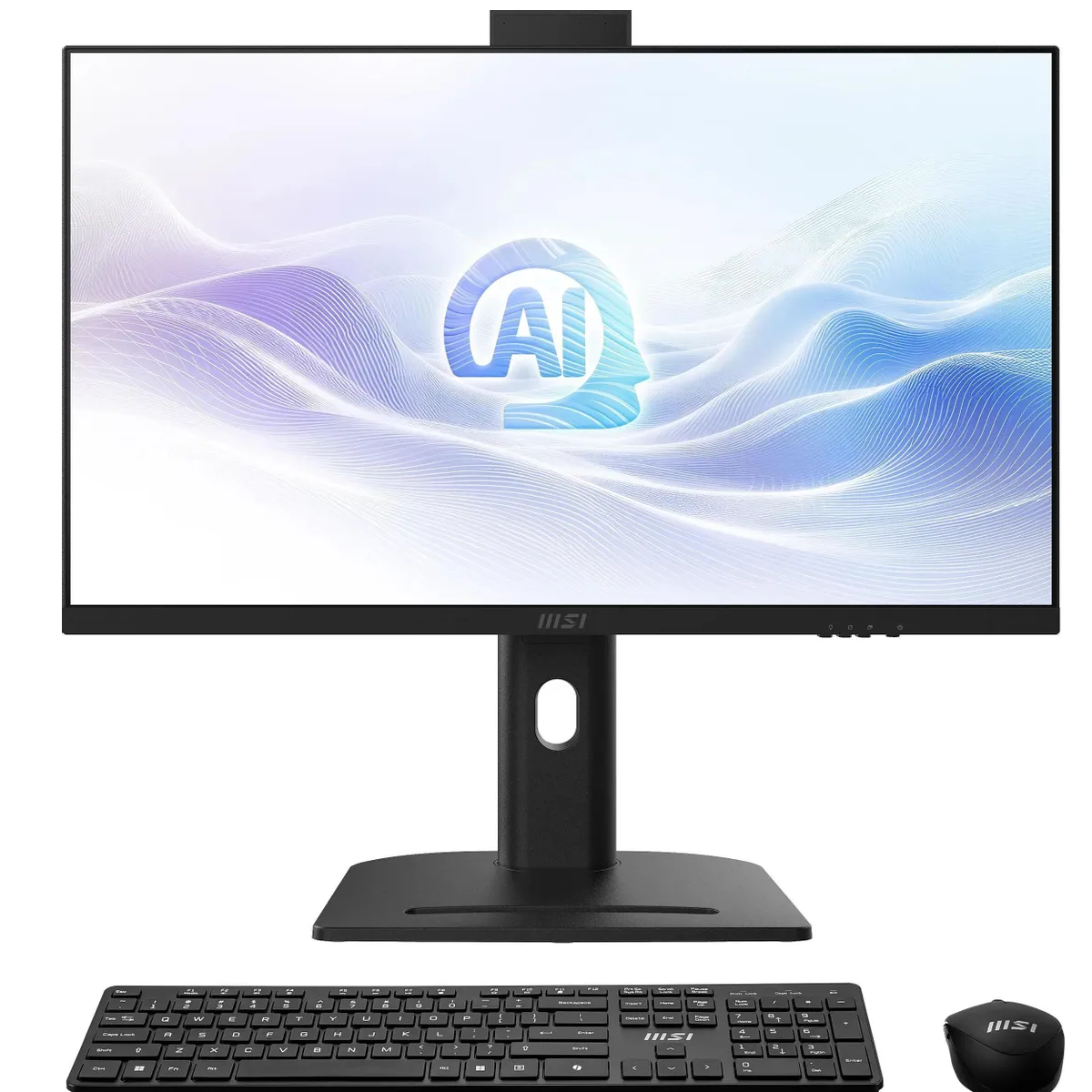 Моноблок MSI Modern AM273QP AI 1UM-088XRU 27" WQHD/Core Ultra 7 155H/32Gb/SSD1Tb/Graphics CR/без ОС черный