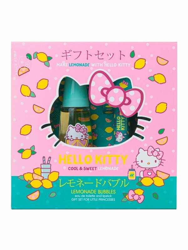 Подарочный набор косметики для девочек Hello Kitty Lemonade Bubbles