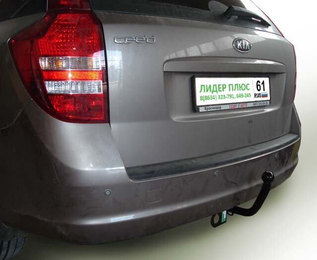 Фаркоп с унив. электрикой Smart для KIA CEED (ED) (универсал) 2007-2012 арт. K106-A