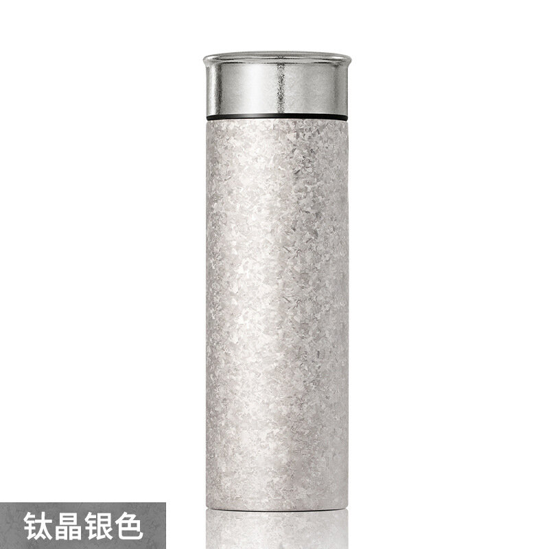 Титановый Кристалл чистый титановый термос 430 мл Высококачественная титановая чашка из чистого титана пузырьковая