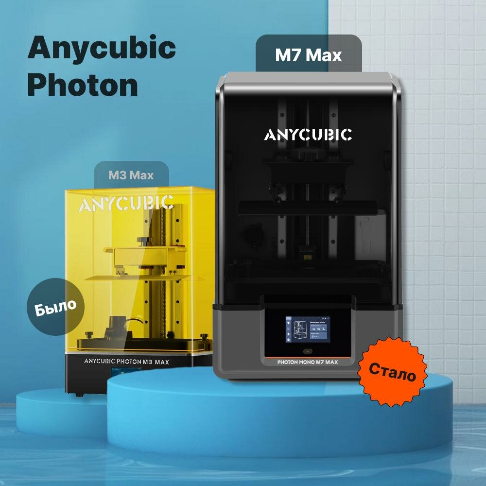 Фотополимерный LCD 3D Принтер Anycubic Photon M7 MAX New 2025