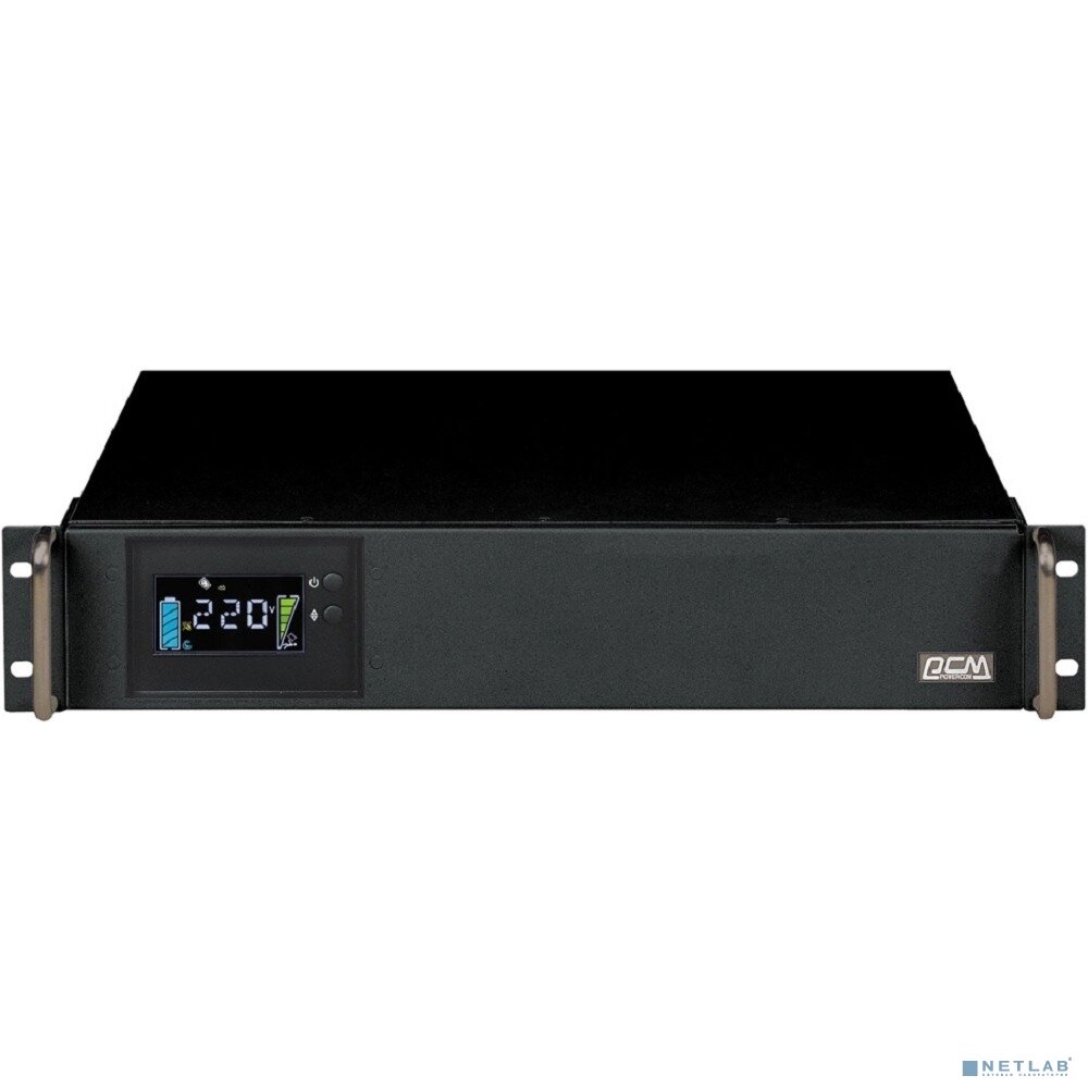 PowerCom King Pro RM KIN-1500AP LCD (2U) ИБП {L