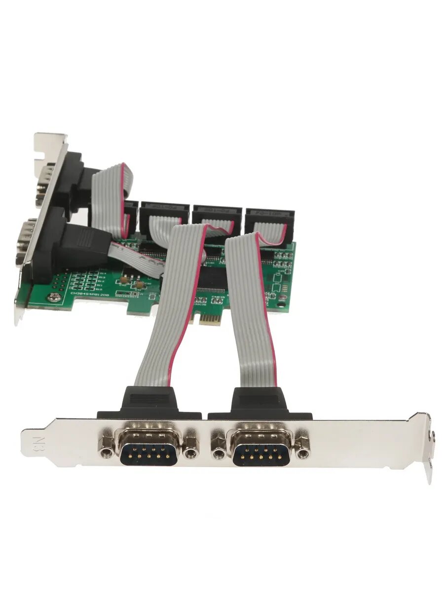 Плата расширения XWT-PE4SV2 , PCI-E x1 , 4 x DB9