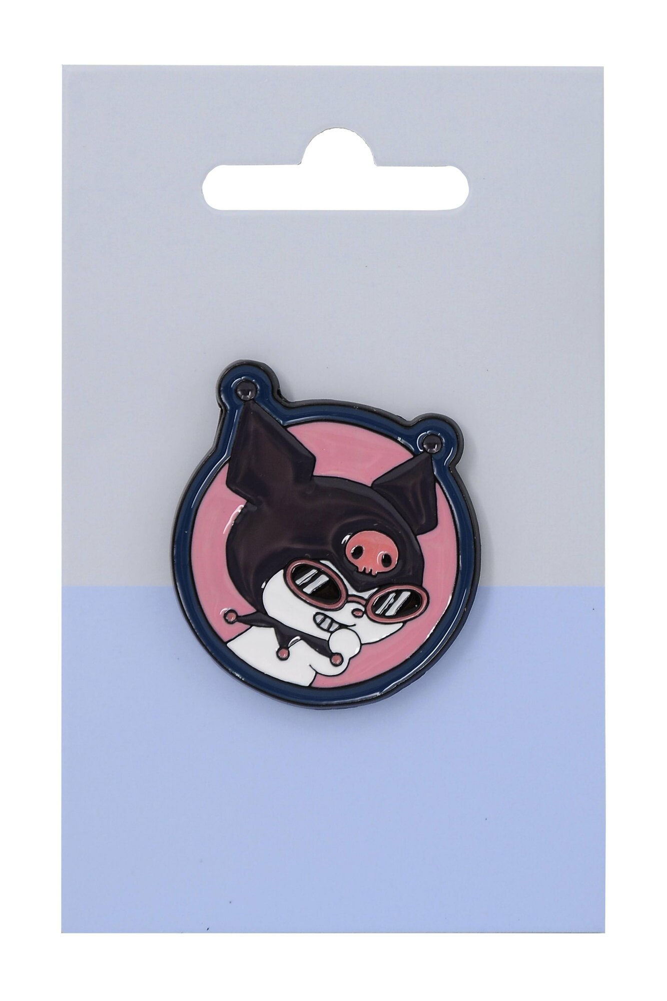 Значок «Мордочка в круге», металл, Sanrio