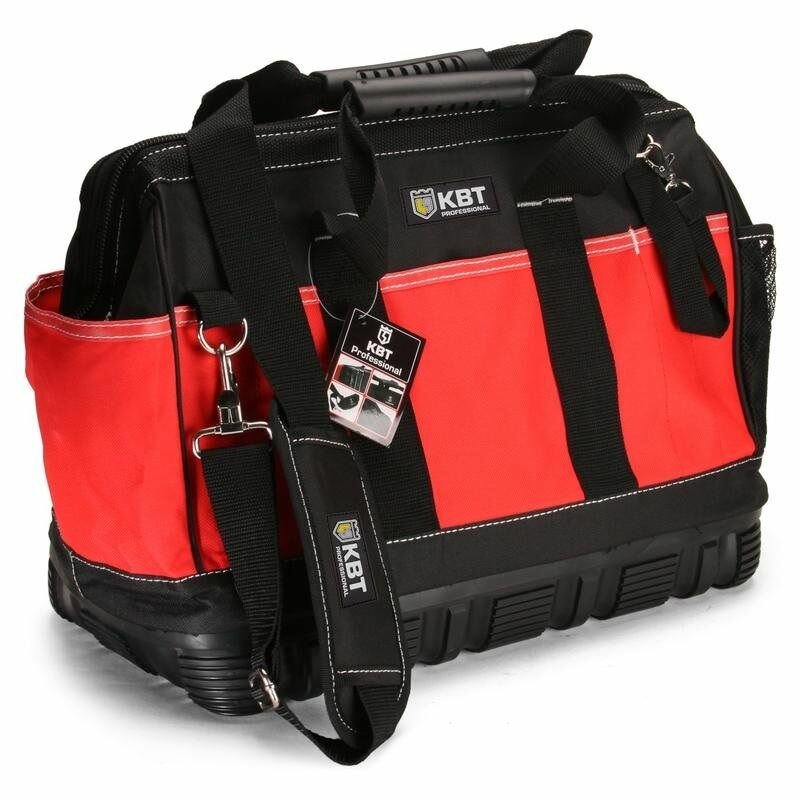 Сумка для инструмента КВТ монтажника, универсальная, серия профи, с множеством отделений