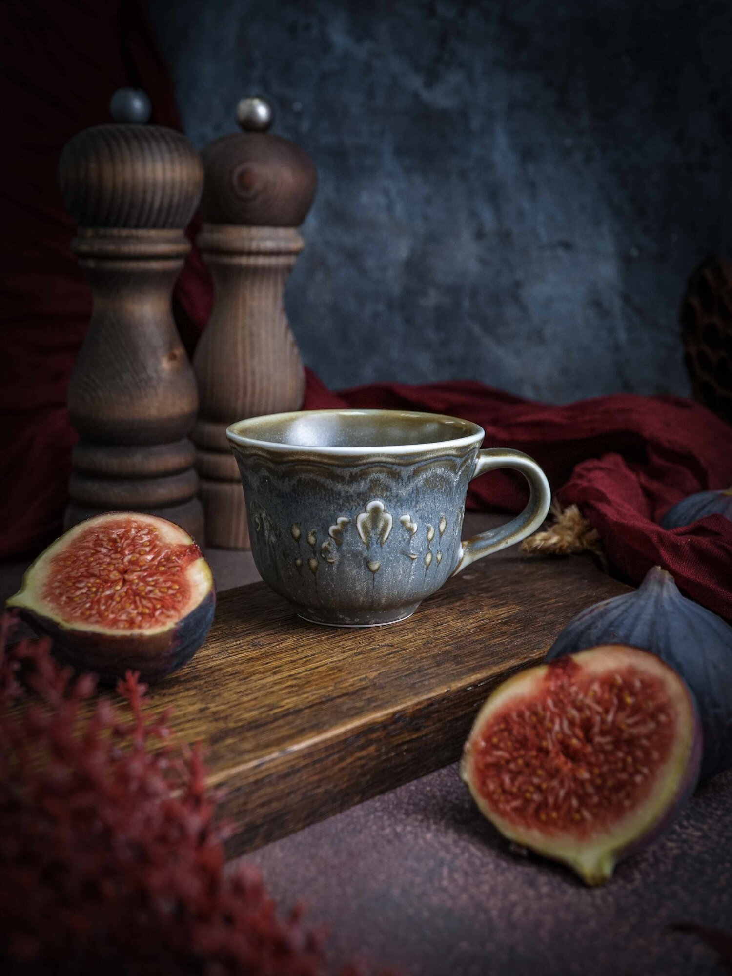 Casa DI FORTUNA Vintage чашка для эспрессо 100 мл 9х7,3 см, фарфор