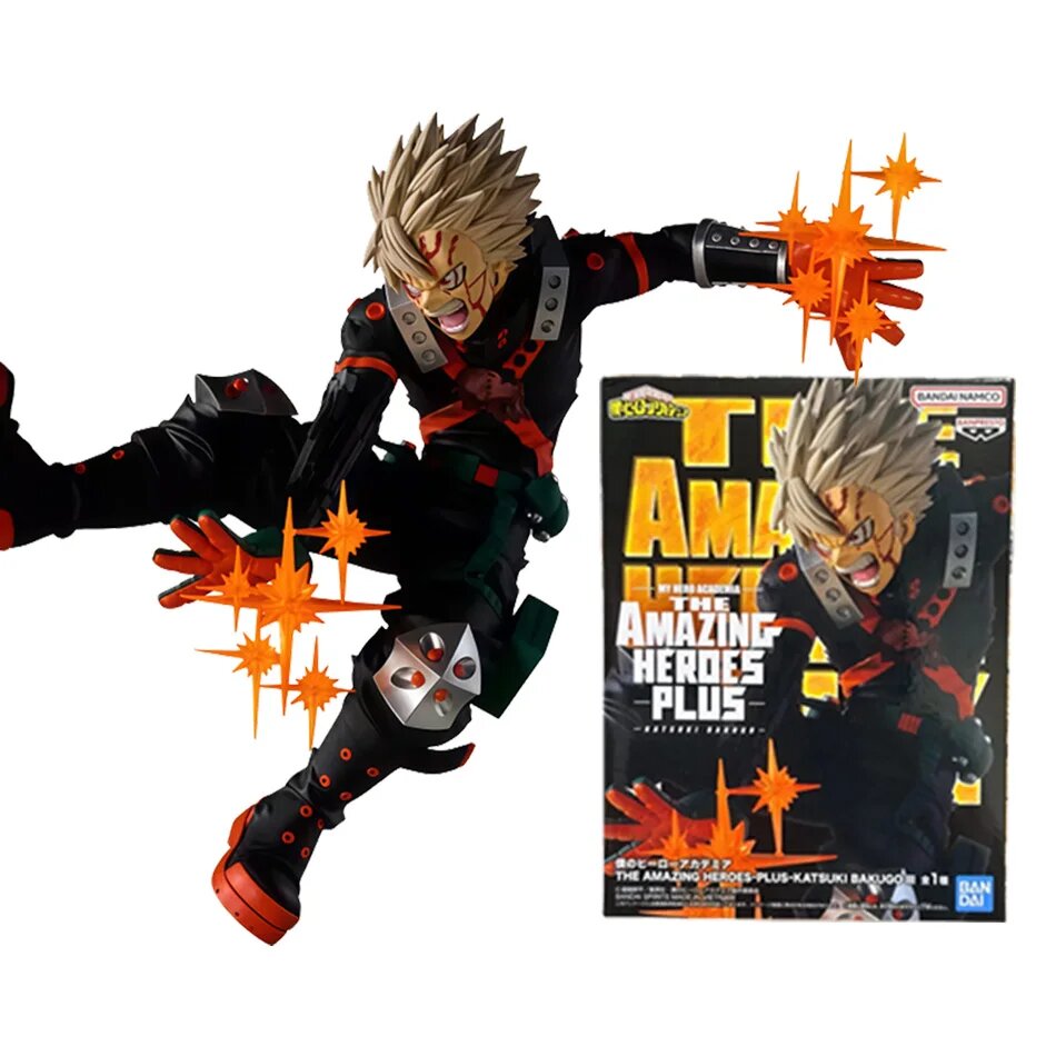 Фигурка My Hero Academia Bakugou Katsuki с коробкой