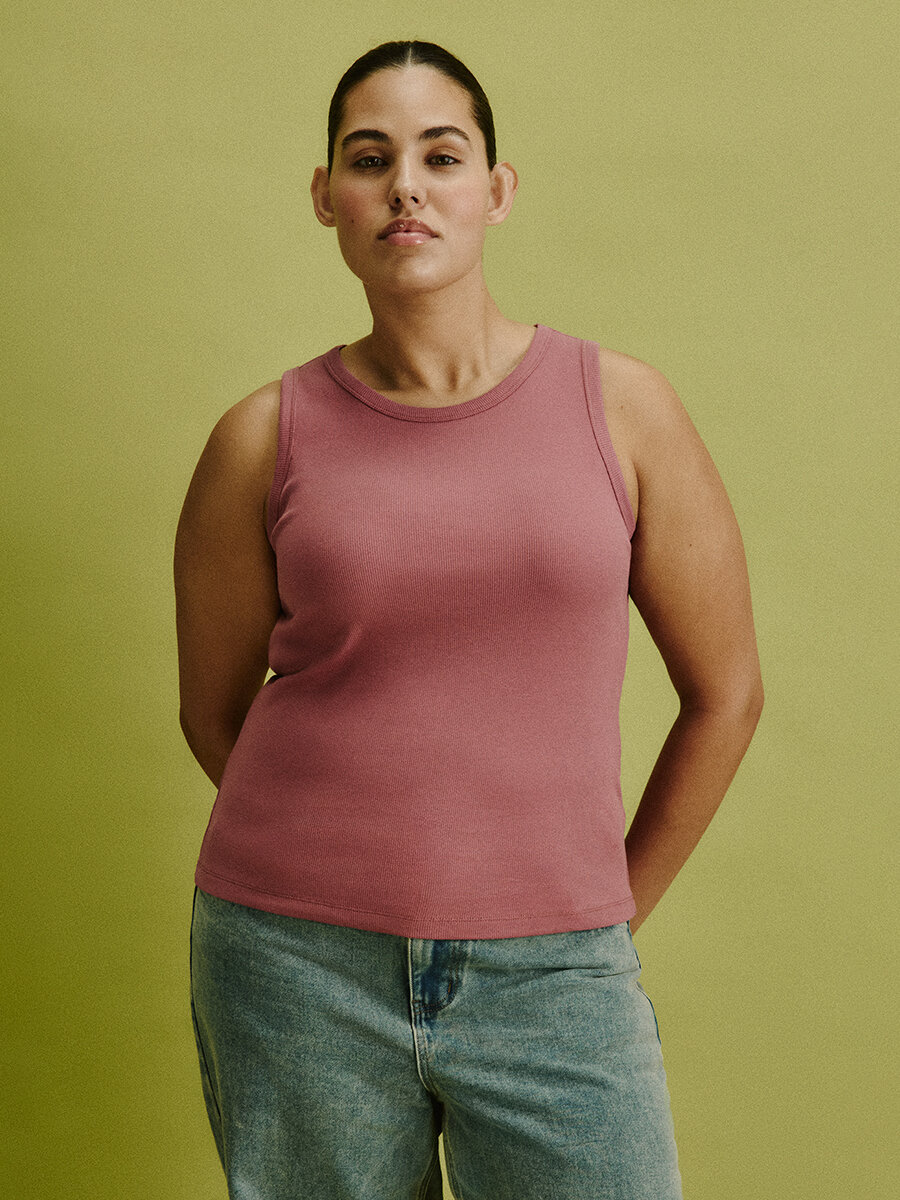 Майка Befree Plus size, размер XL, чайная роза — фото 1