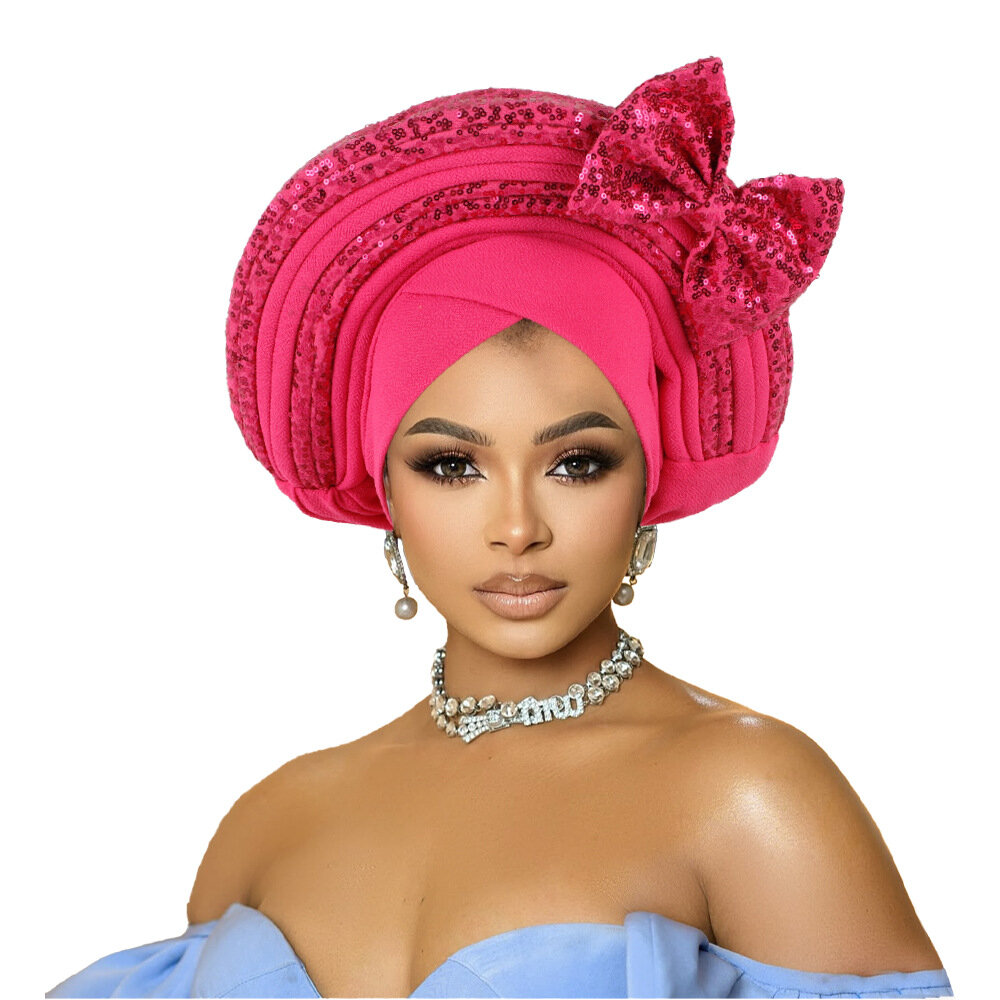 DIY Кепка Тюрбан Африка Плетение Модный Банкет