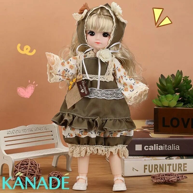 Набор для переодевания BJD куклы 30 см, коллекционная игрушка для девочек,1 шт
