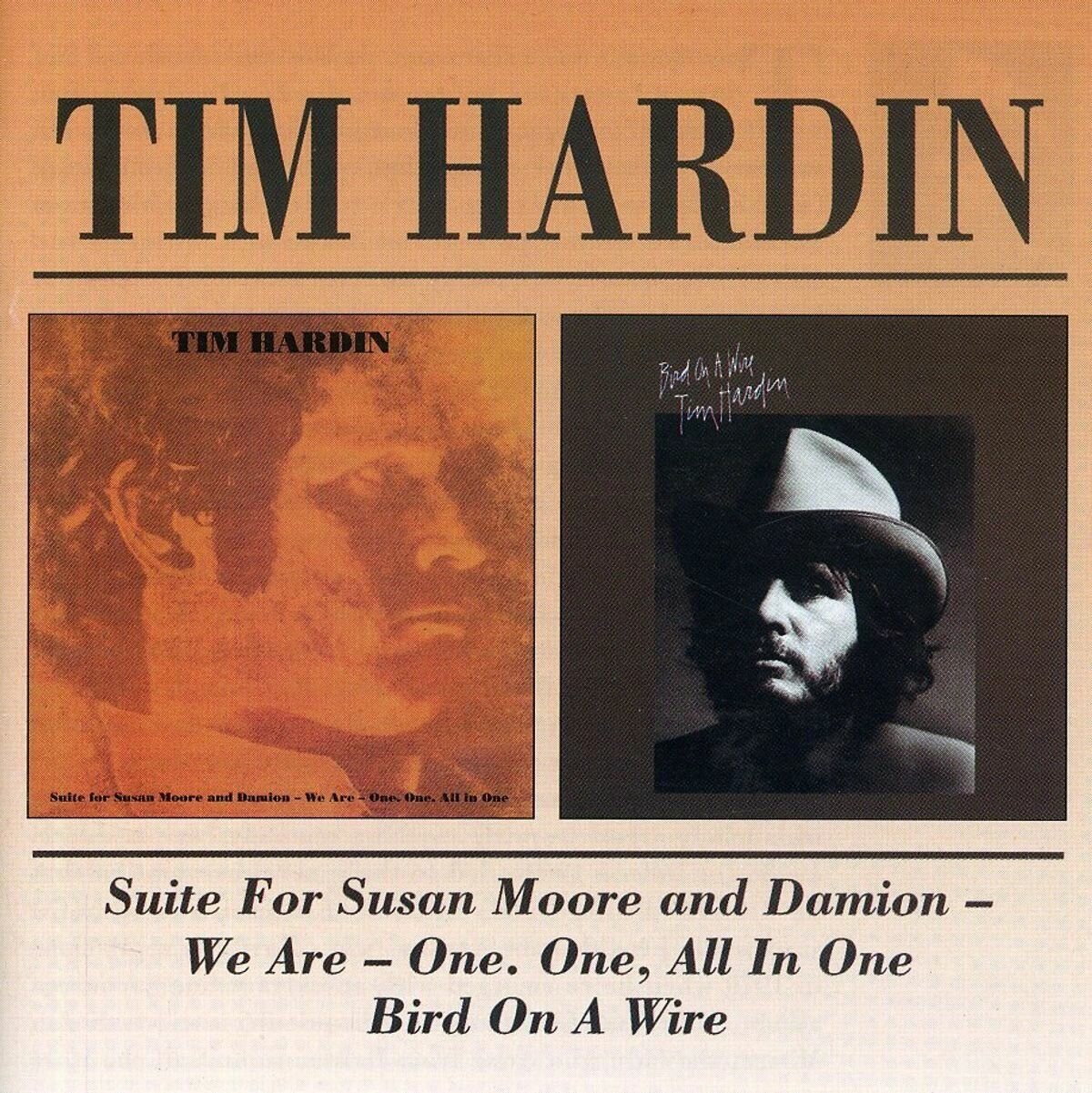 CD диск Tim Hardin - Suite For Susan Moore/ Bird On A Wire (CD) 1999, Jewel case