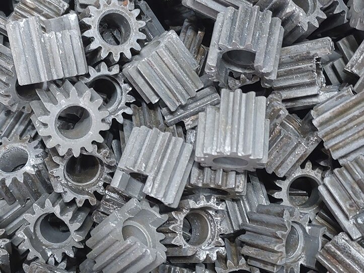 Шестерня №148899 на вал двигателя передвижения тельфера 2-10 т. (Болгария)