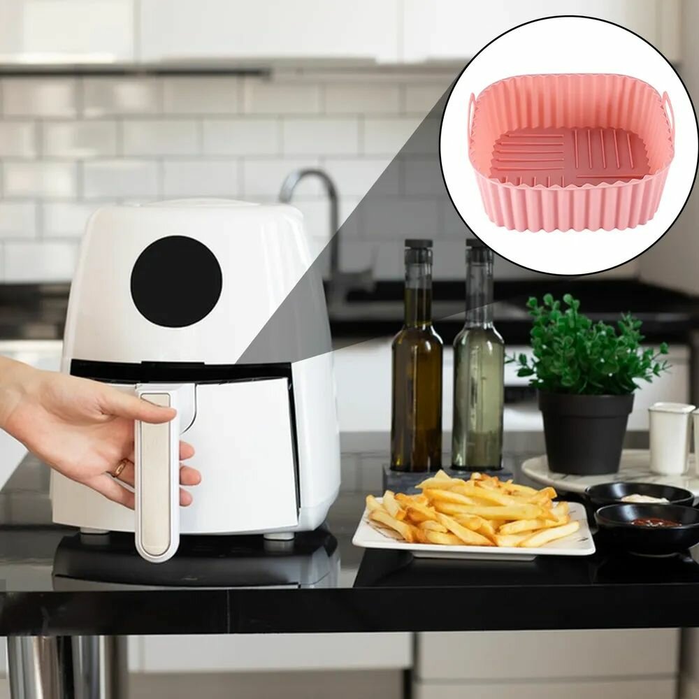 Форма для запекания, Прямоугольная, 21 см x 21 см, 1 шт