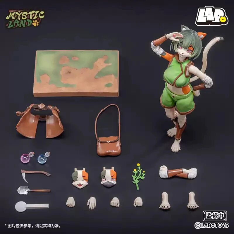 LADoTOYS Adventure Team Cat Girl Tonya Herbalist 1/12 Фигурка