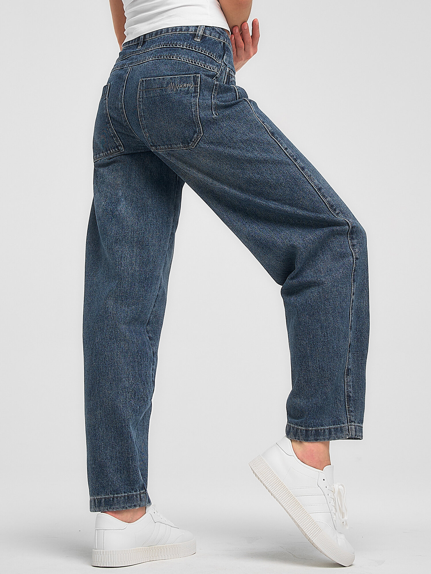 Джинсы багги 