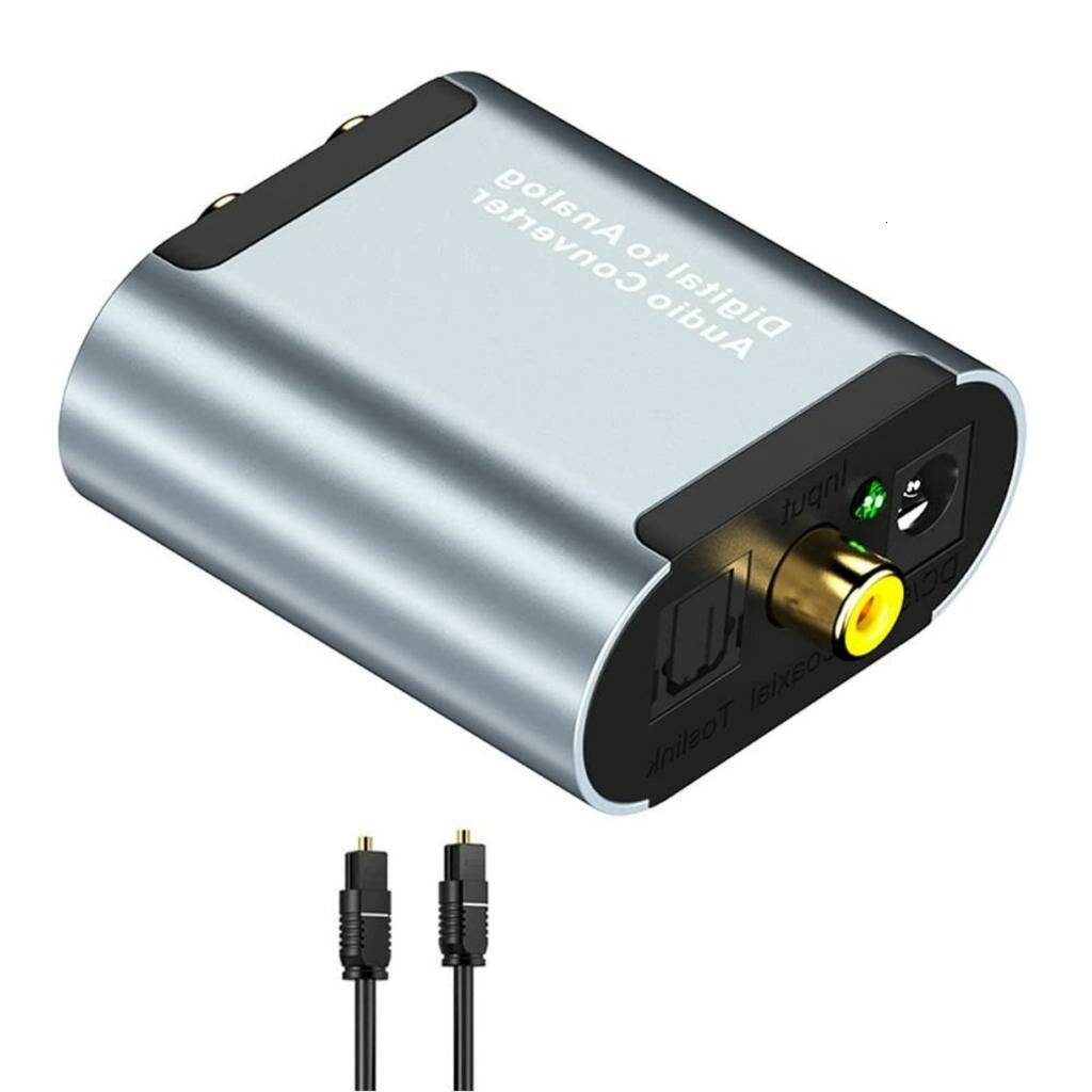 Цифро-аналоговый преобразователь с разъёмом 3,5 мм, Основное волокно