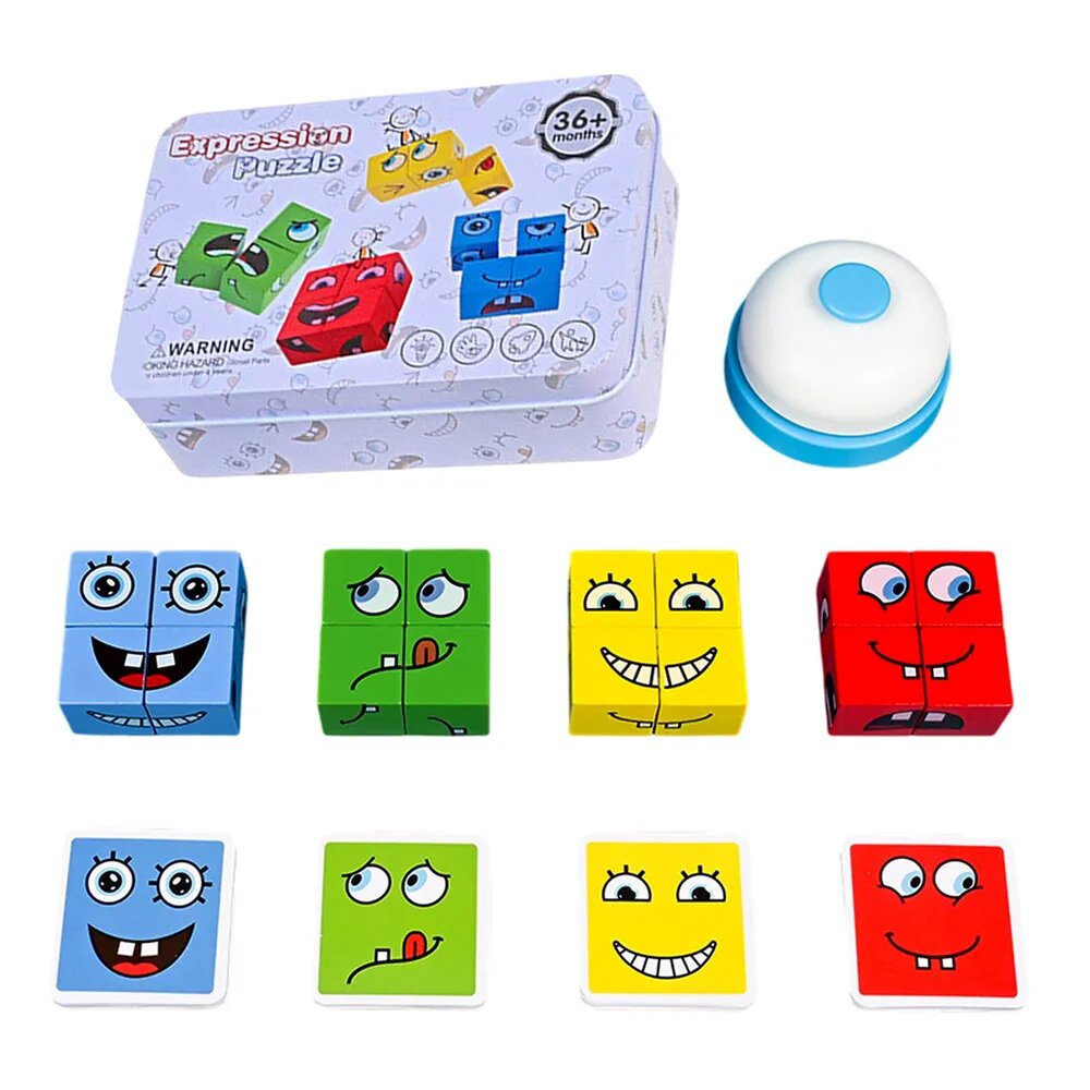Строительные блоки Expression Puzzle Building Blocks, от 2 лет, 5 деталей