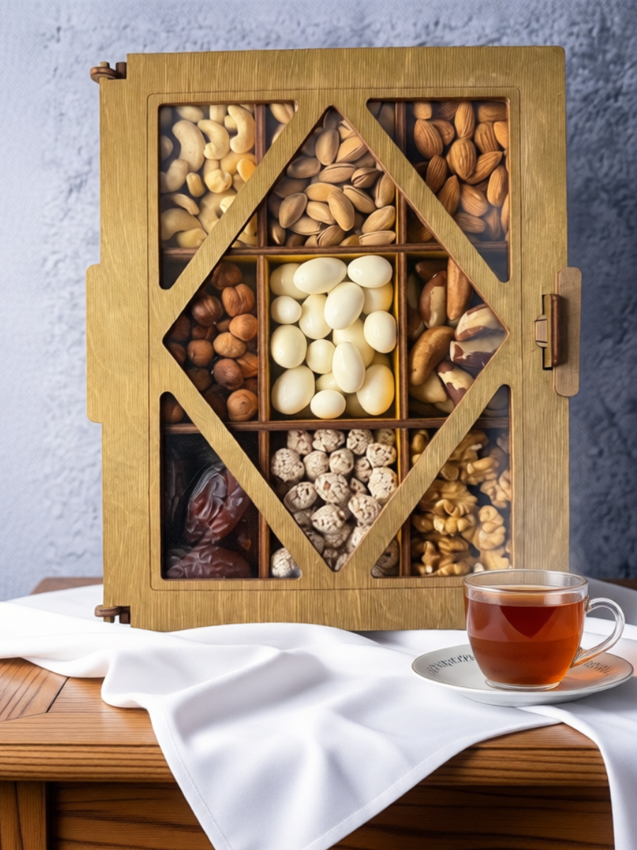 Подарочный набор орехов 9 в 1