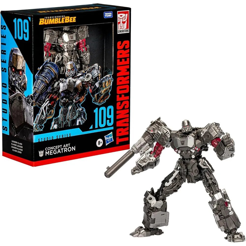 Игрушка Hasbro Transformers Studio series SS109 Концепт-арт Мегатрон, класс Лидер