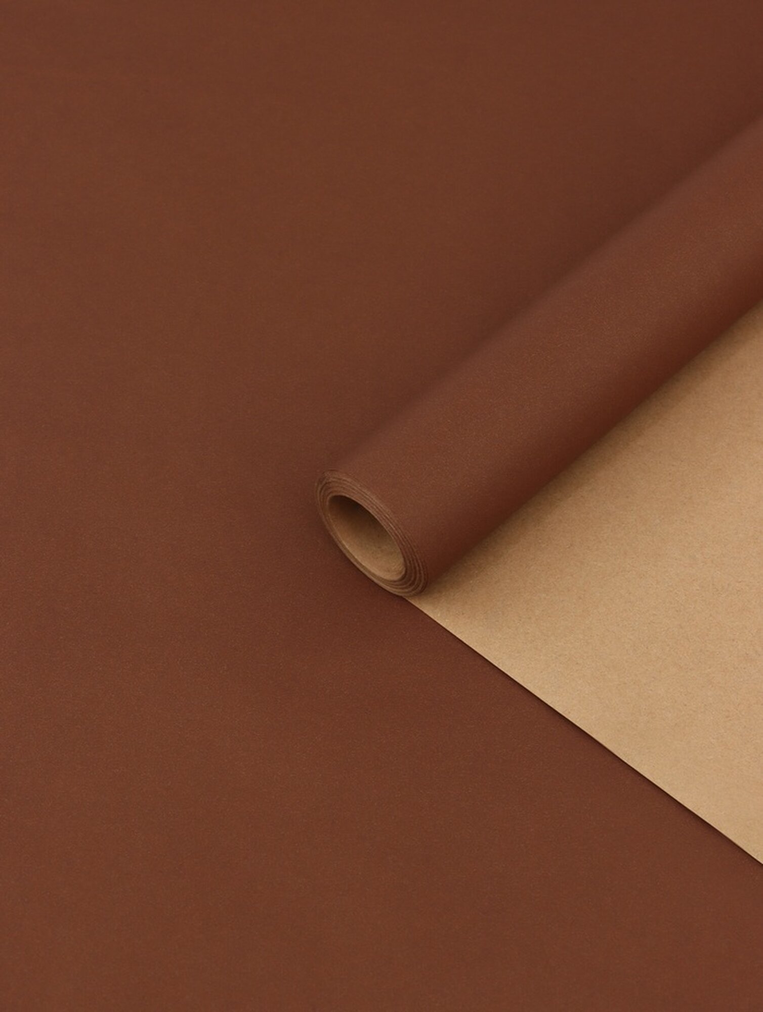 Бумага упаковочная крафт "Кофейный", 0,68 х 10±5% м, 70 гр 10968641
