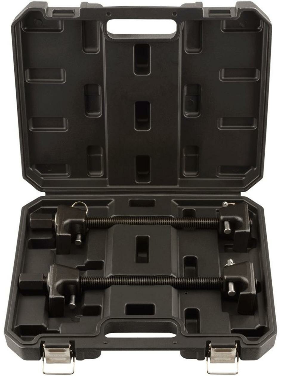 Стяжки пружин 300мм с коваными крюками и фиксаторами, АвтоDело (41500)