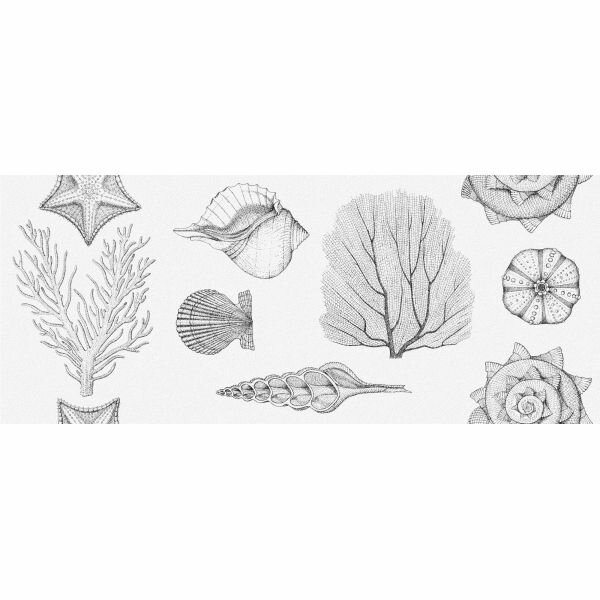 Gracia Ceramica Плитка Aqua white белый 01 мат 25x60 9 мм арт. 010100001536 (цена за 1.2 м2)