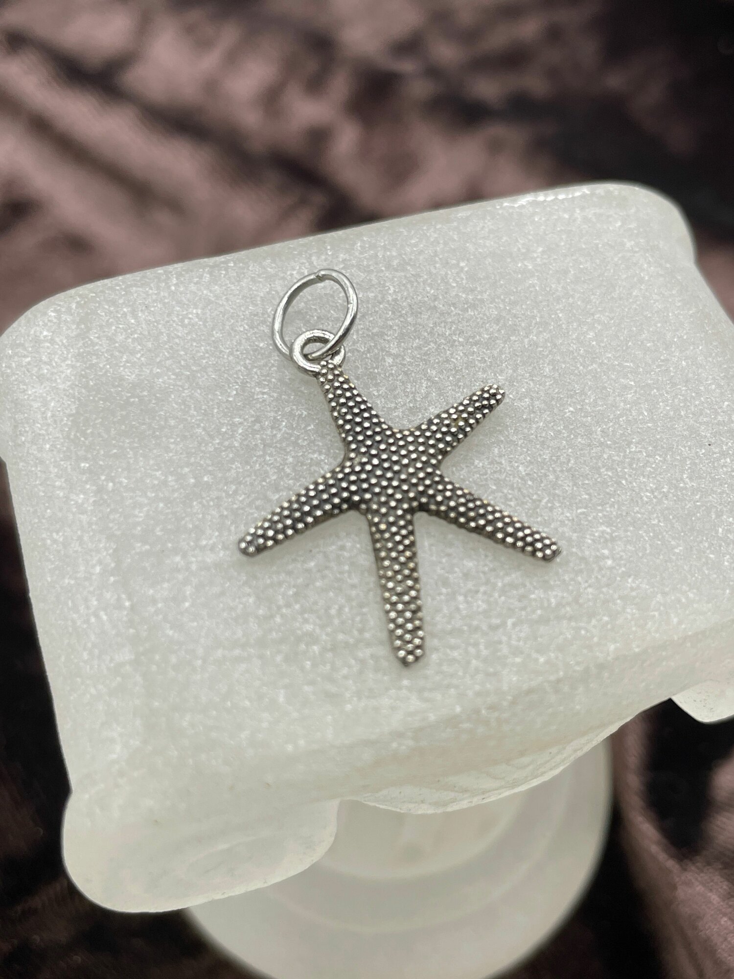 Винтажный кулон подвеска, морская звезда
