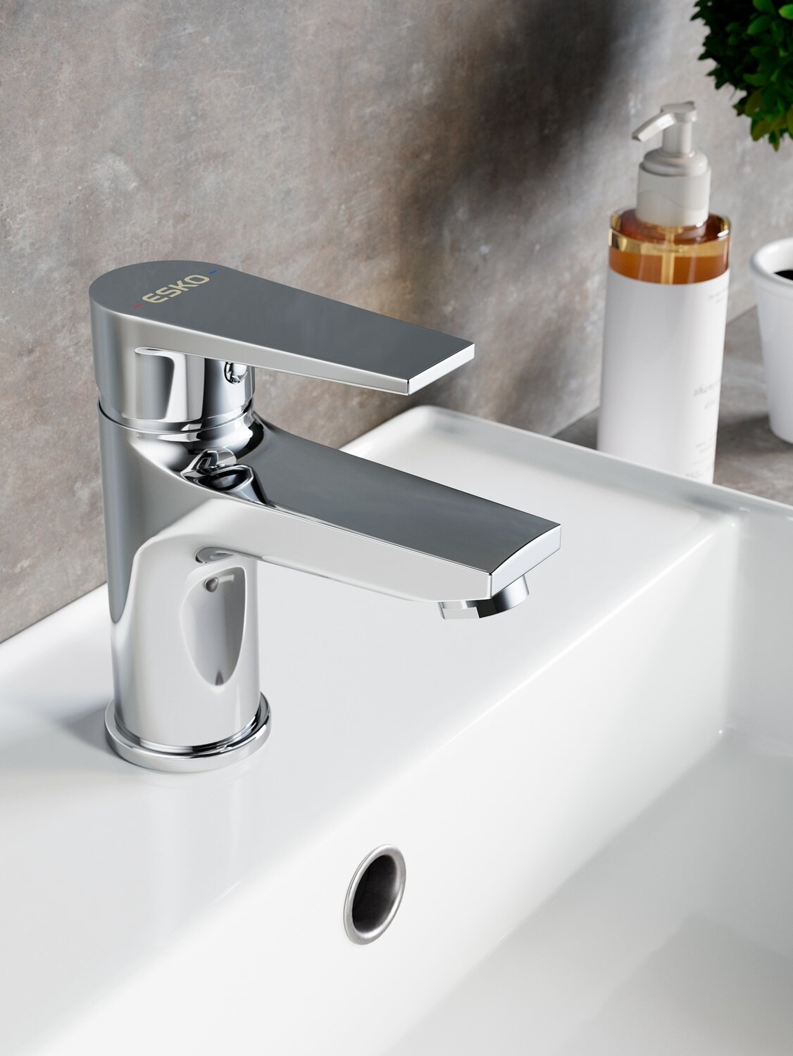 Смеситель для раковины Budapest BT26 латунный, хромированный