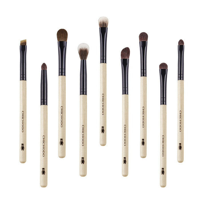 9 кистей для растушевки теней для глаз из волос пони, инструменты для макияжа, кисти для макияжа Cangzhou, перламутровые