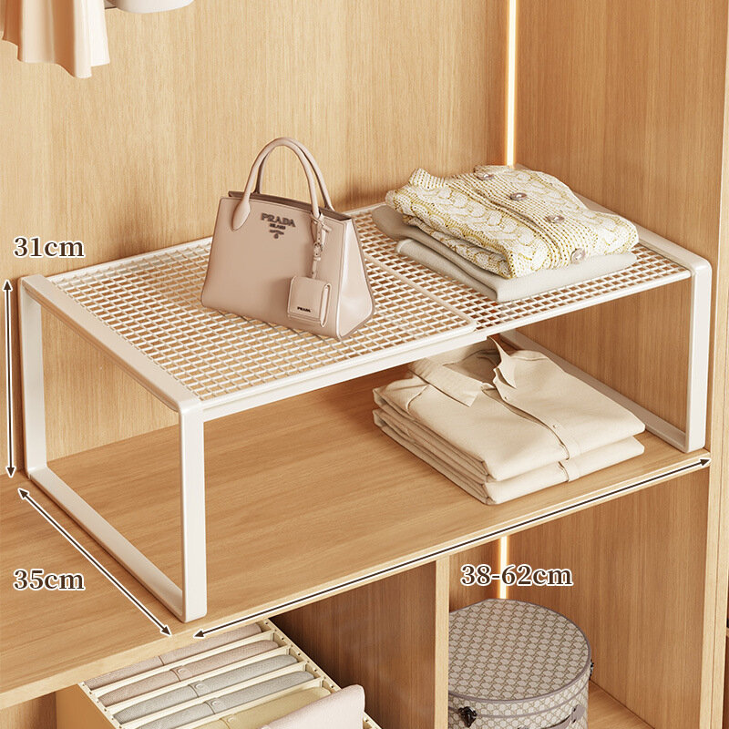 Расширяемый шкаф для одежды, многослойная перегородка, стеллаж для хранения, перегородка для шкафа, внутренняя слоистая доска, многослойный стеллаж для одежды