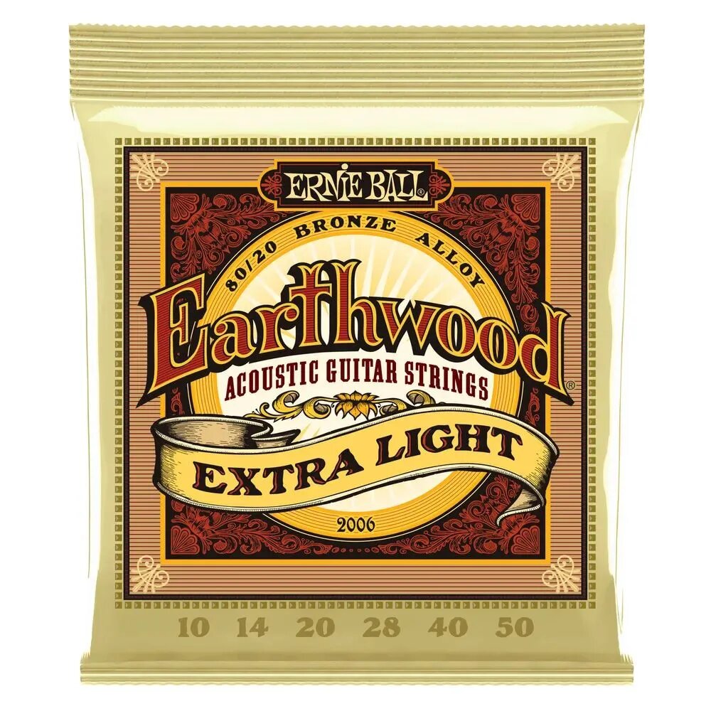 Для акустической гитары Ernie Ball 2006 (10-50)