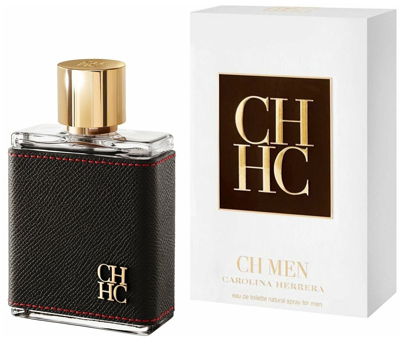 Carolina Herrera Туалетная вода для мужчин CH Men, древесный аромат, 100 мл