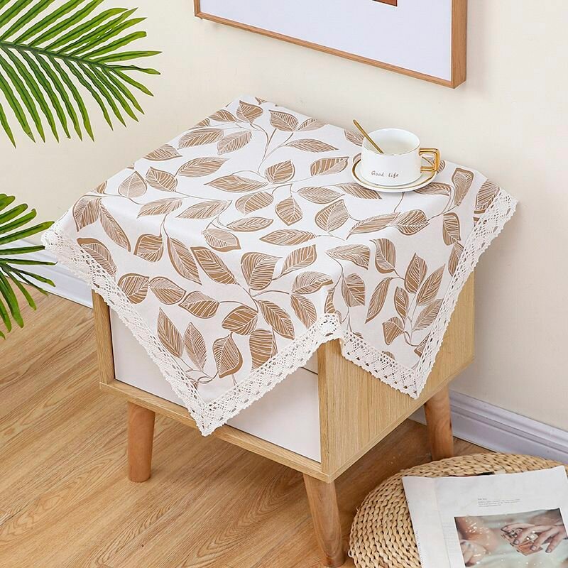 Маленькое квадратное полотенце, чехол для компьютерного принтера, чехол для прикроватной тумбочки, чехол для холодильника и стиральной машины, чехол для мелкой бытовой техники.