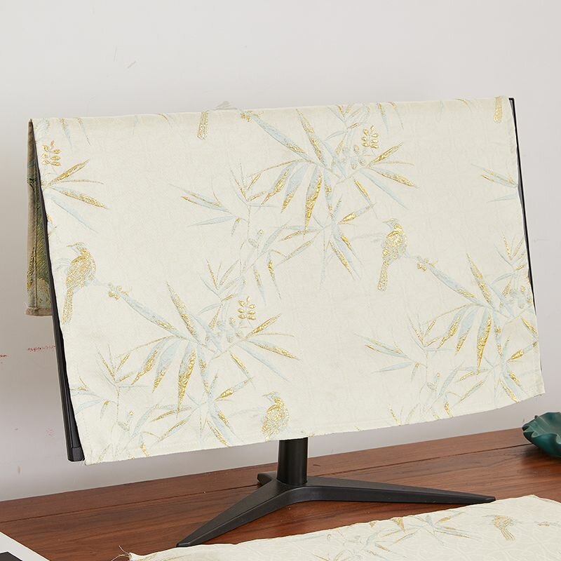 Защитный чехол для компьютера, клавиатура, пылезащитный чехол, декоративный новый чехол для монитора, настольный основной компьютер, новый китайский стиль