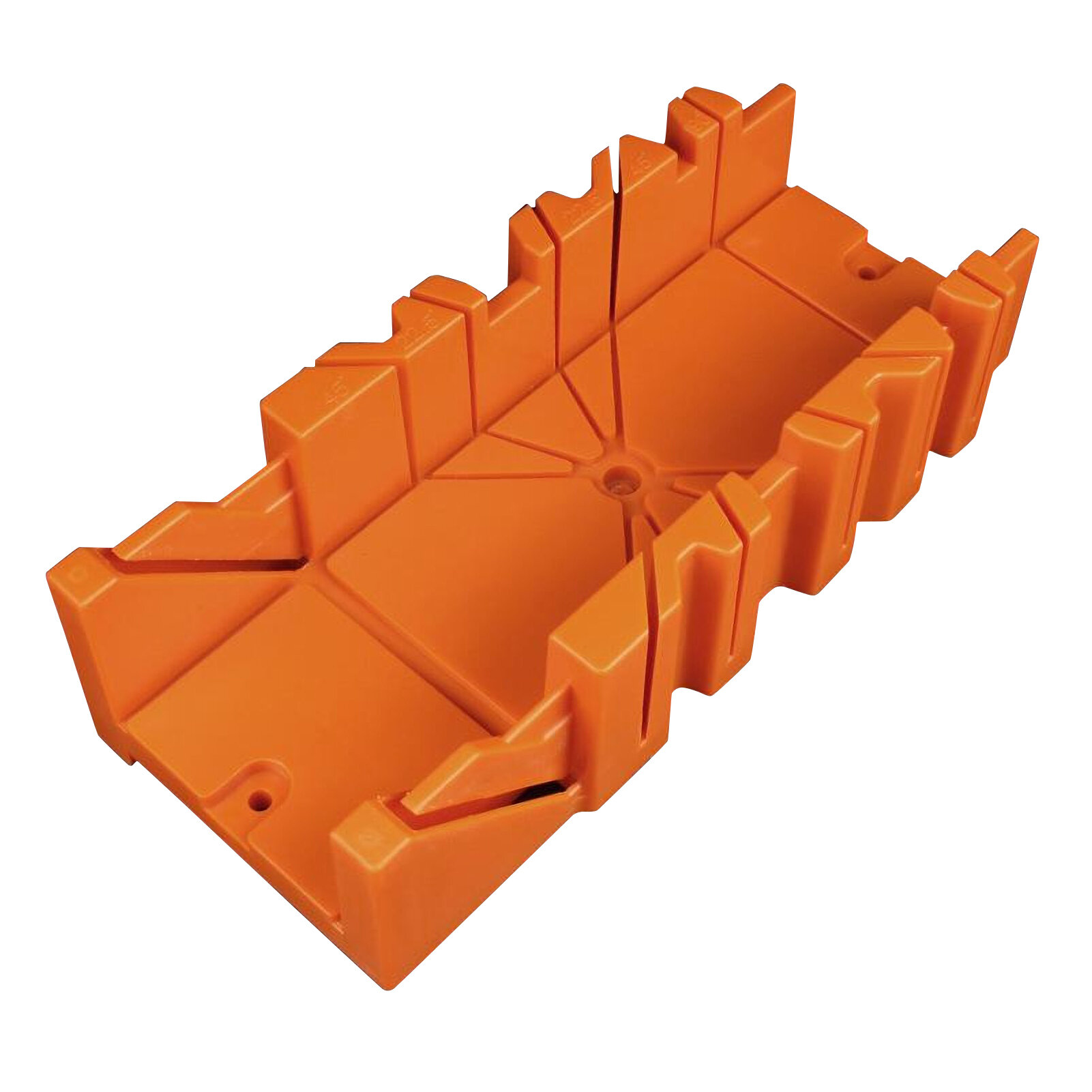 12-inch Пила для пильных углов 45/22.5/90 градусов, ящик для пиления и зажима для деревообработки, оранжевый, ABS, размер 12 дюймов, для пиления дерева и гипсовой доски