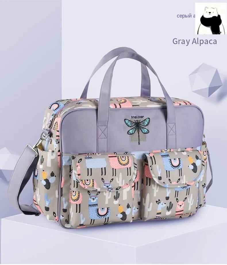 Diaper bag Сумка органайзер для коляски и мамы с термокарманами