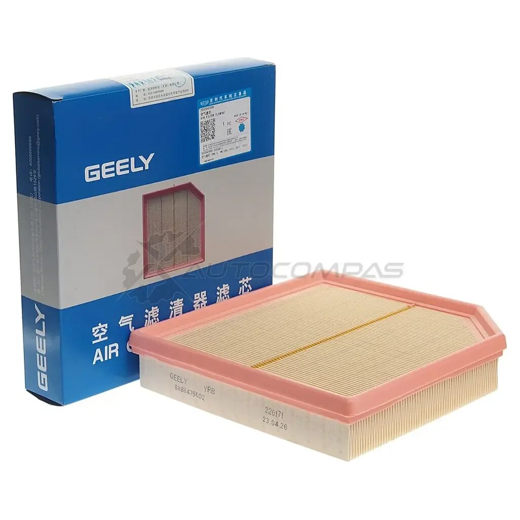 Воздушный фильтр Geely Atlas Preface Tugella 2019 2032047000 1441216031 6L5L DEI