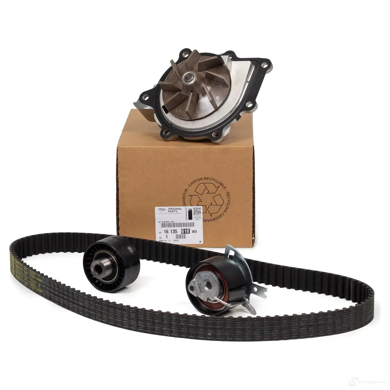 Оригинальный комплект ремня ГРМ с водяным насосом C5 2 3 407 508 1 607 807 2,2 HDI CITROEN/PEUGEOT 1613561880 KLMB 3 23143618