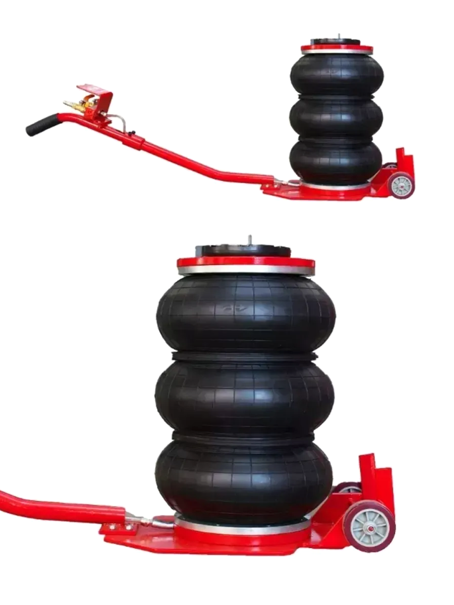 Домкрат подкатной пневматический 5,0 т/Пневмодомкрат автомобильный