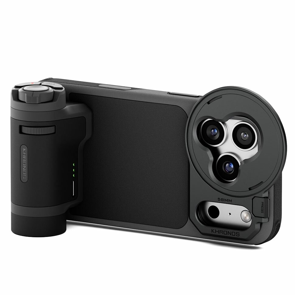 Чехол Tilta Khronos Lite Handheld Kit для iPhone 17 Pro Чёрный