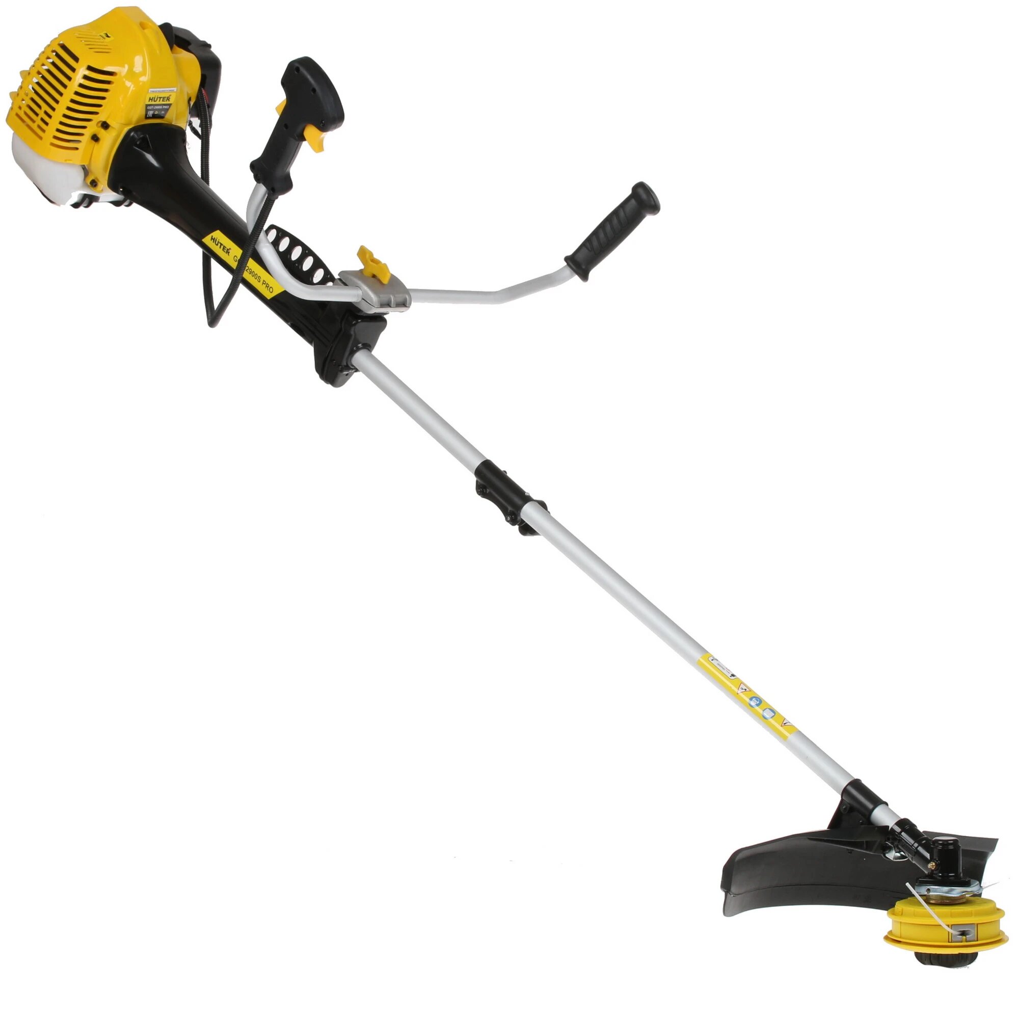 Триммер бензиновый (бензокоса) Huter GGT-2900S PRO (70/2/29) желтый/черный ,2900 Вт