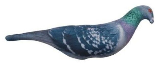 Антицарапки Игрушка для кошек Голубь сизый с валерианой 22см