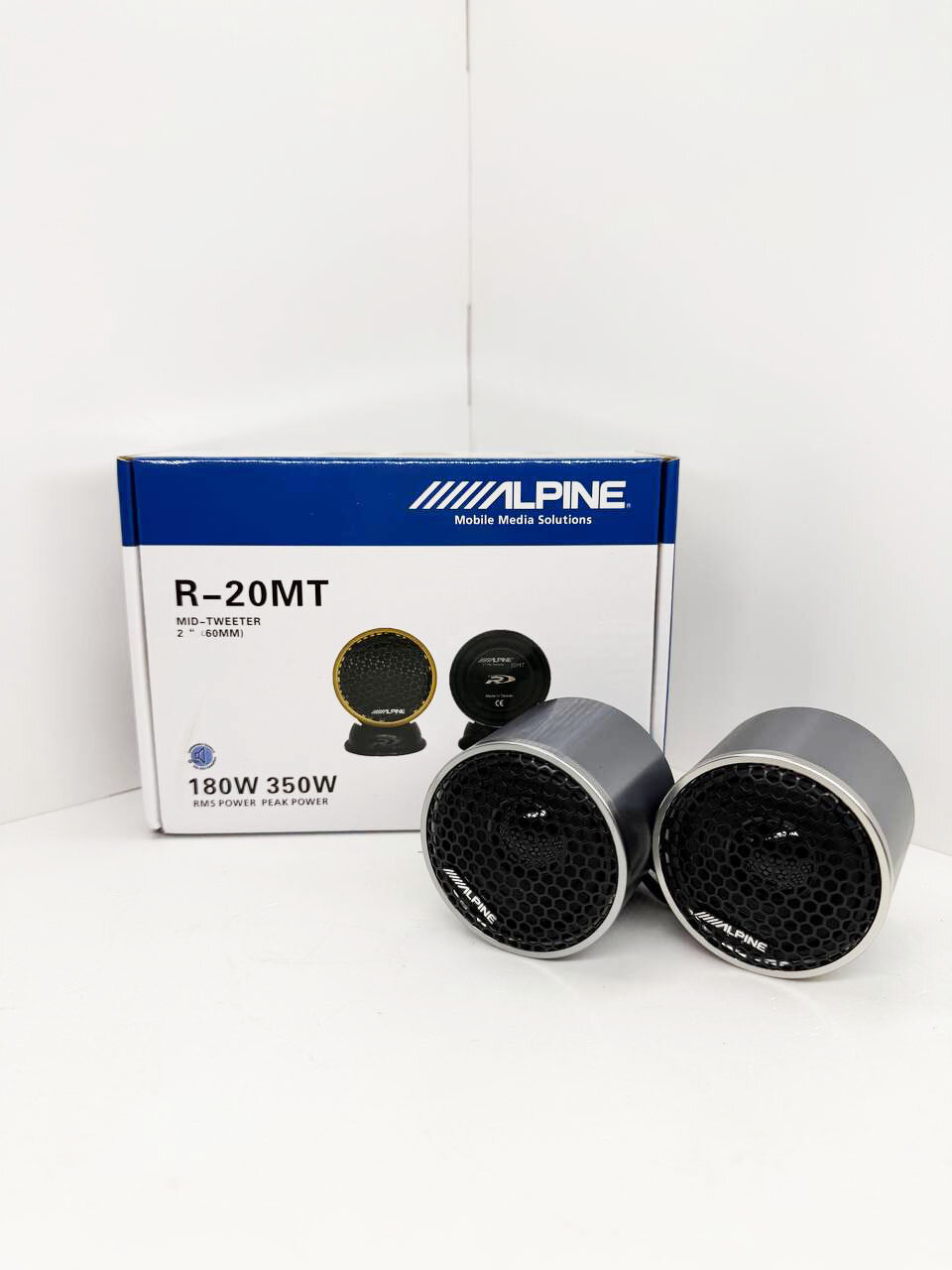 Твитеры автомобильные, пищалки рупора вч динамики Alpine / Комплект 2 шт